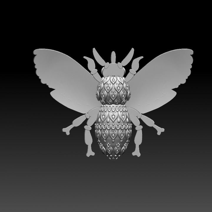 3D Printable bee by Dmitry Tishchenkov