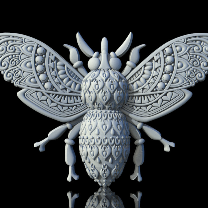 3D Printable bee by Dmitry Tishchenkov