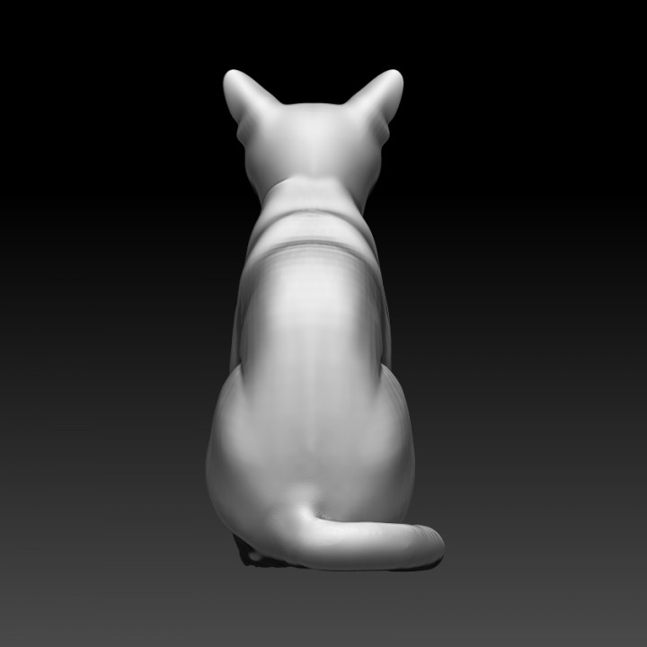 3D Printable cat by 3Dimontis