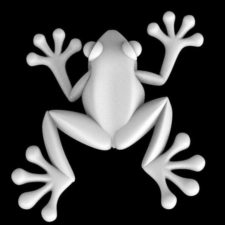 3D Printable frog by Dmitrii Tishchenkov