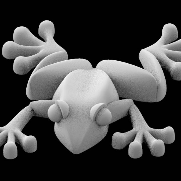 3D Printable frog by Dmitrii Tishchenkov