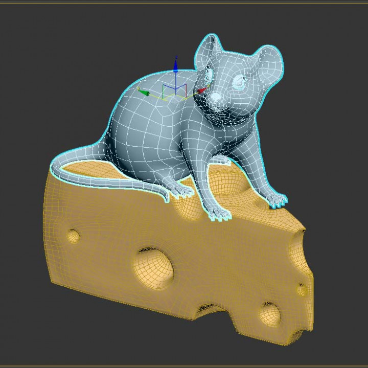 3D Printable mouse by Dmitry Tishchenkov