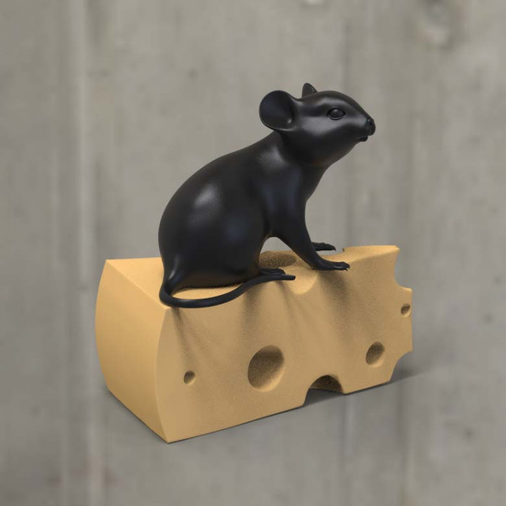 3D Printable mouse by Dmitry Tishchenkov