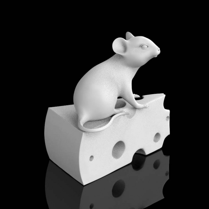 3D Printable mouse by Dmitry Tishchenkov