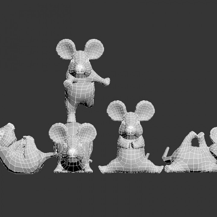 3D Printable mouse by Dmitry Tishchenkov
