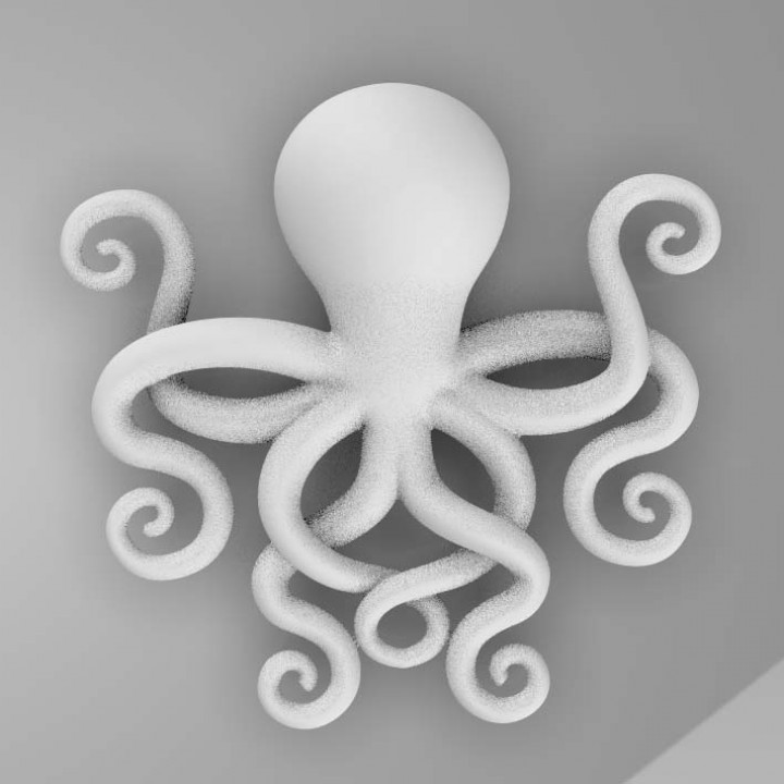3D Printable octopus by 3Dimontis