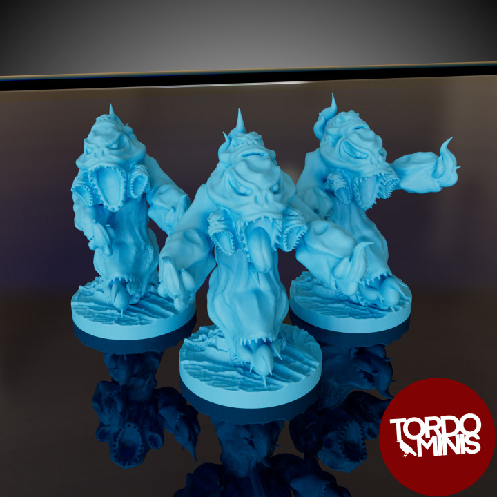 3D Printable Everchanger god: Elemental Beast (8,10 &15mm) by Tordo ...