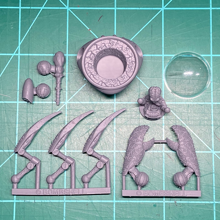 3D Printable Edo Scutter by Bombshell Miniatures
