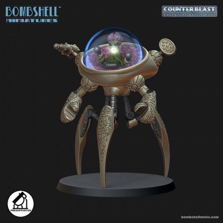 3D Printable Edo Scutter by Bombshell Miniatures