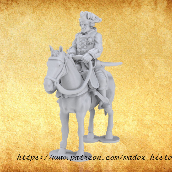 3D Printable SYW Prussian High command by BattleCat Miniatures
