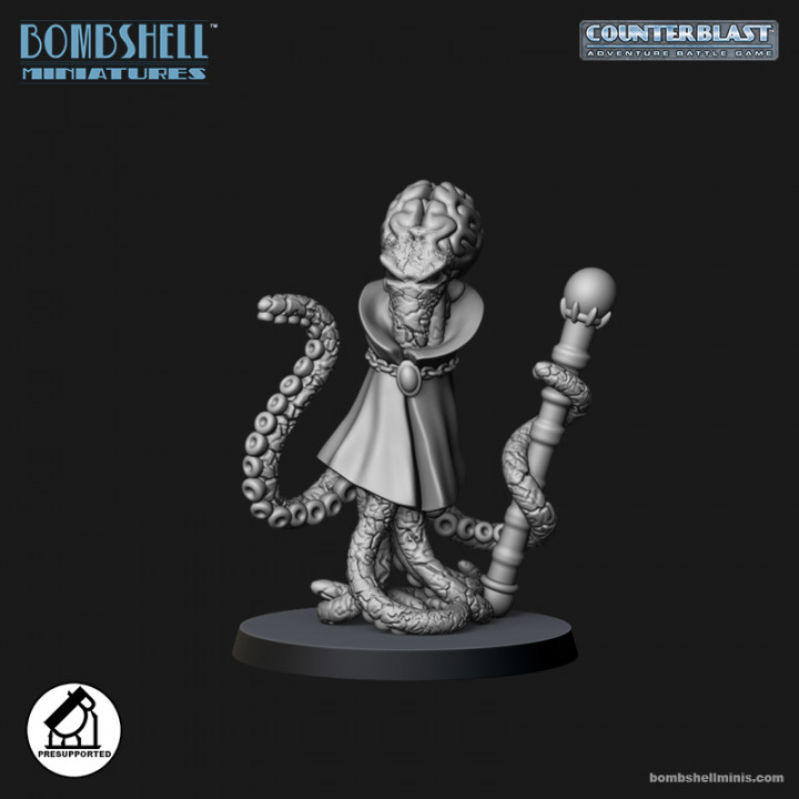 3D Printable Edo Primelings by Bombshell Miniatures