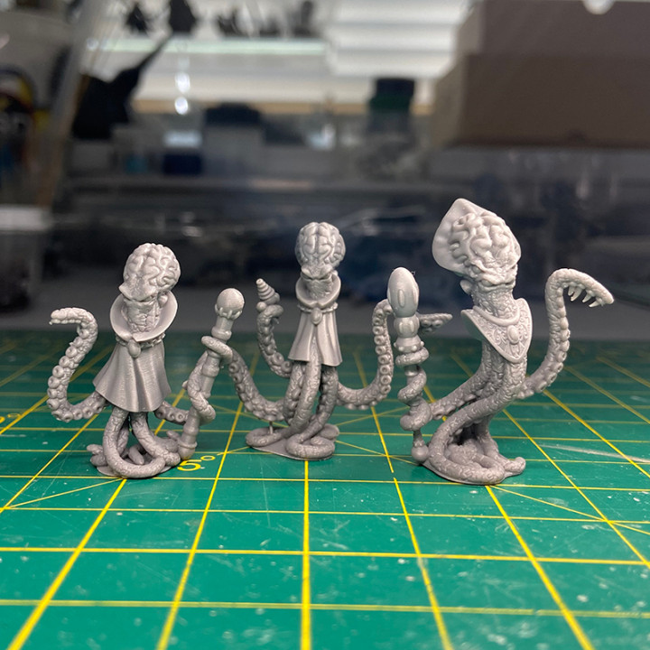 3D Printable Edo Primelings by Bombshell Miniatures