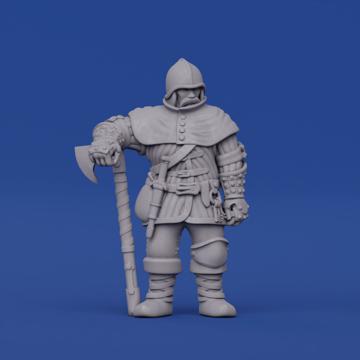 3D Printable Guardsman and Comander by vector.miniatures