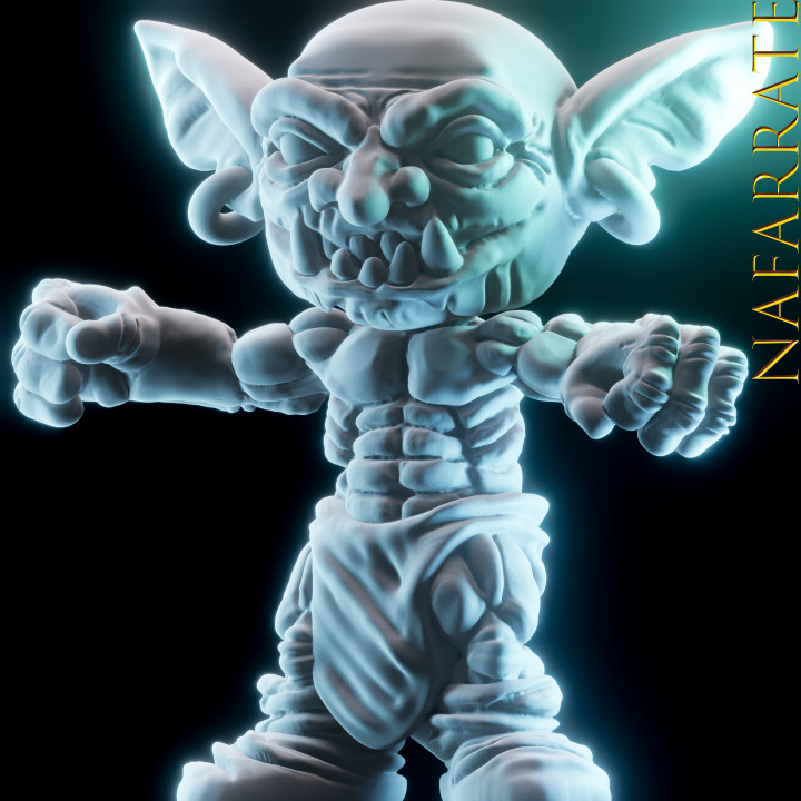 3D Printable Goblin by Nafarrate Designs