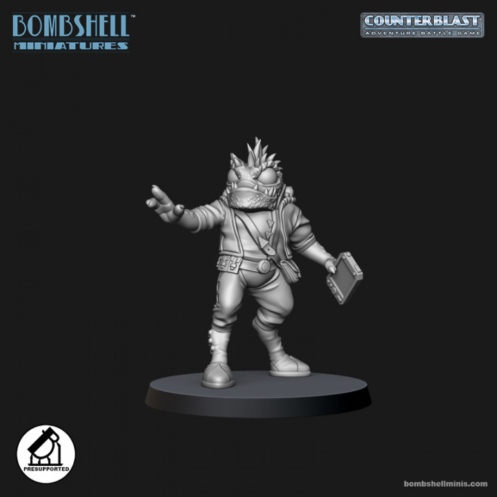 3D Printable Counterblast Archetype Crew Combo by Bombshell Miniatures