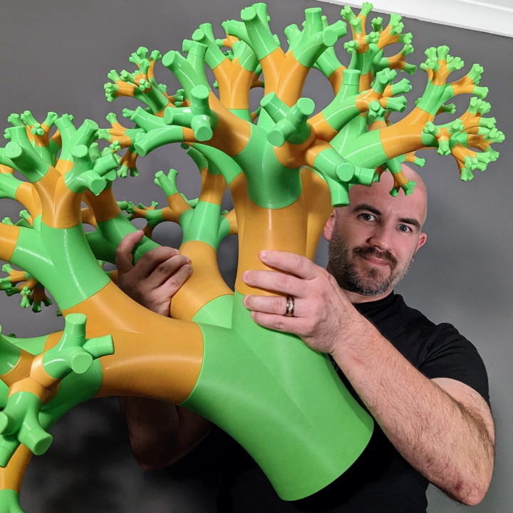 3D Printable Fractal Trees! by Clockspring