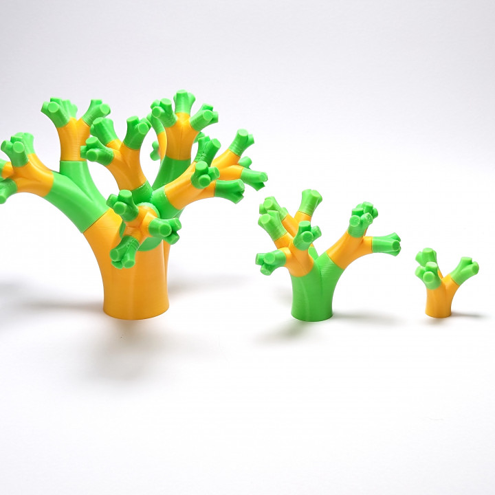 3D Printable Fractal Trees! by Clockspring 3D Printable Fractal Trees! by Clockspring
