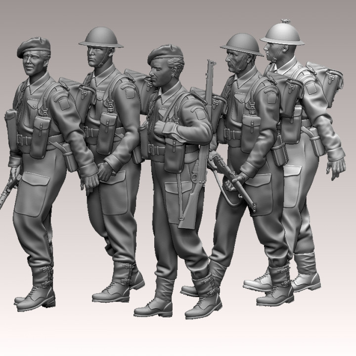 3D Printable british soldier ww2 by Tishchenkov Dmitrii