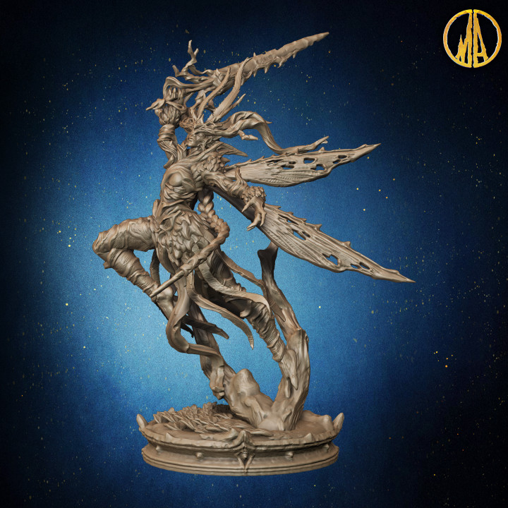 3D Printable Fairy Female - 6 poses - The Whispering Forest by Monolith ...