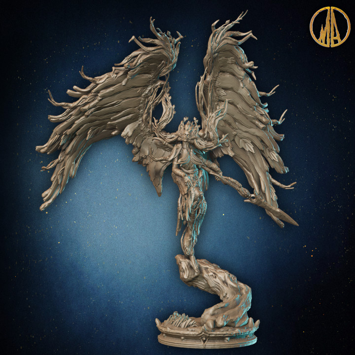 3D Printable Sprite - 4 poses - The Whispering Forest by Monolith Arts