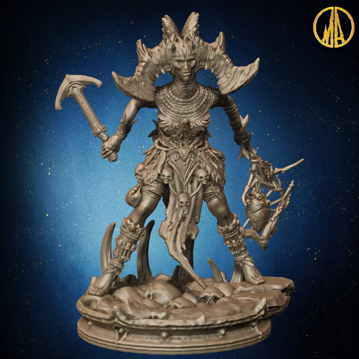 3D Printable Witch Doctor Female - 4 poses - The Whispering Forest by ...