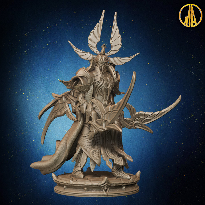 3D Printable Wood Elf Male - 6 poses - The Whispering Forest by ...