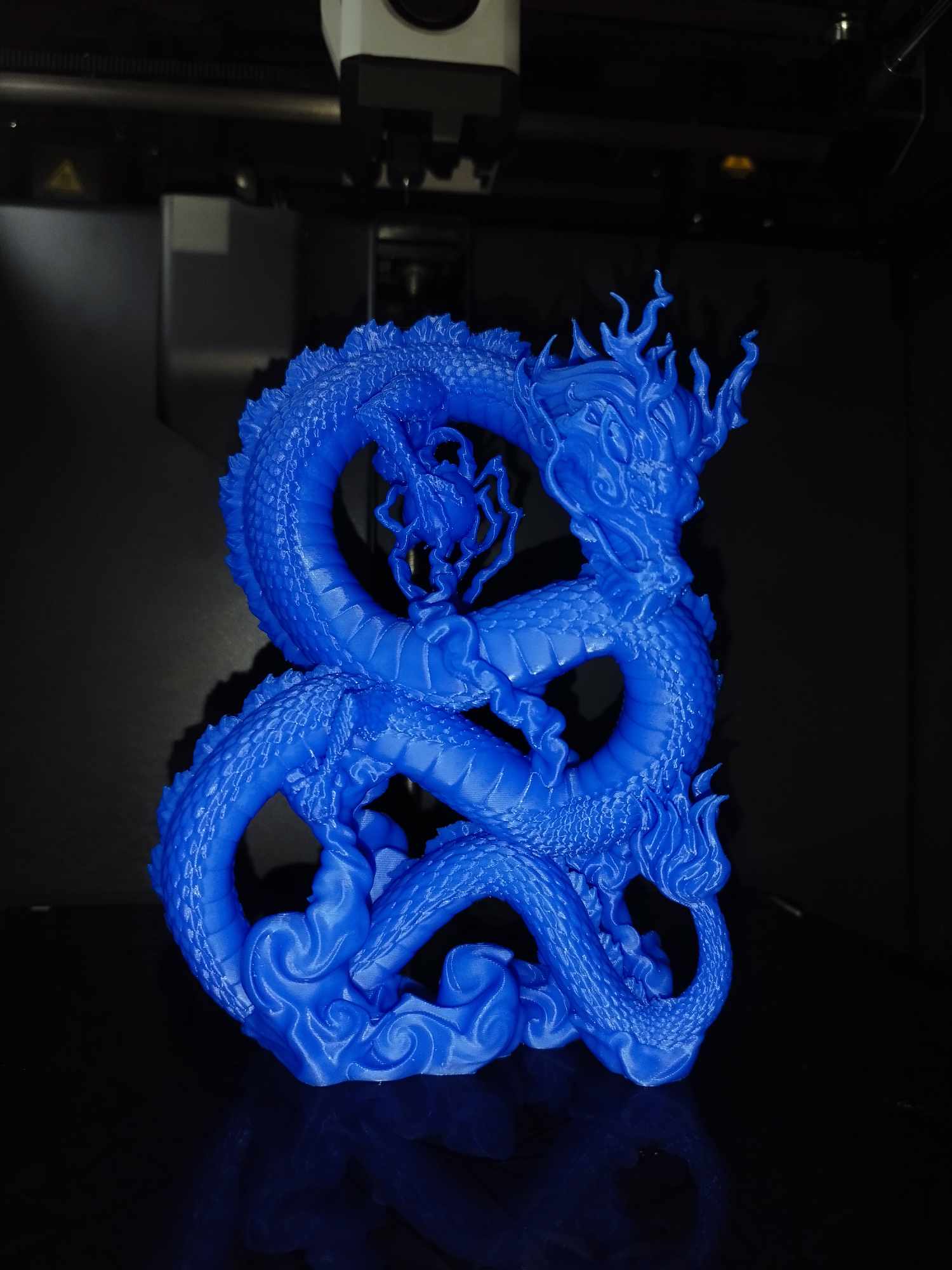 3D Printable Azure Cloud Wyrm by Jukka Seppänen