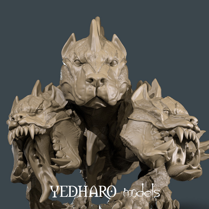 3D Printable Hellhound Alpha by Yedharo Models SL