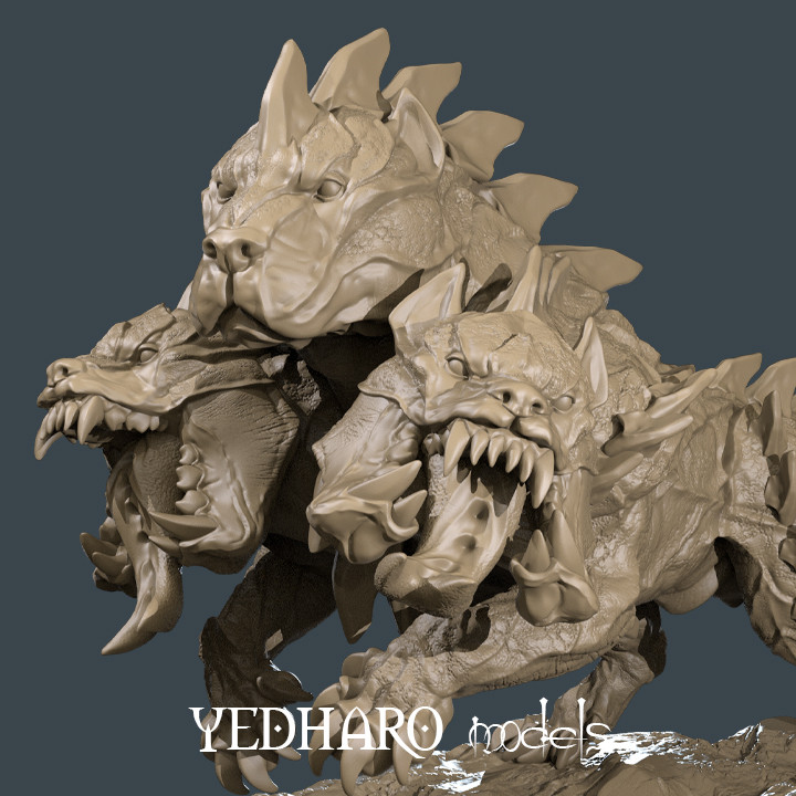 3D Printable Hellhound Alpha by Yedharo Models SL