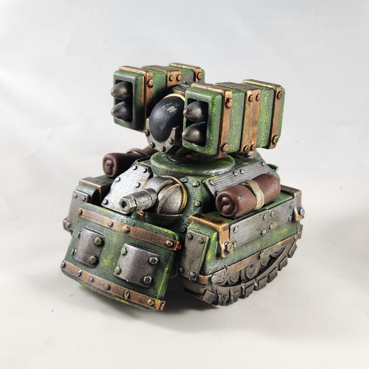 3D Printable Battle Tank by VeloriaMiniatures