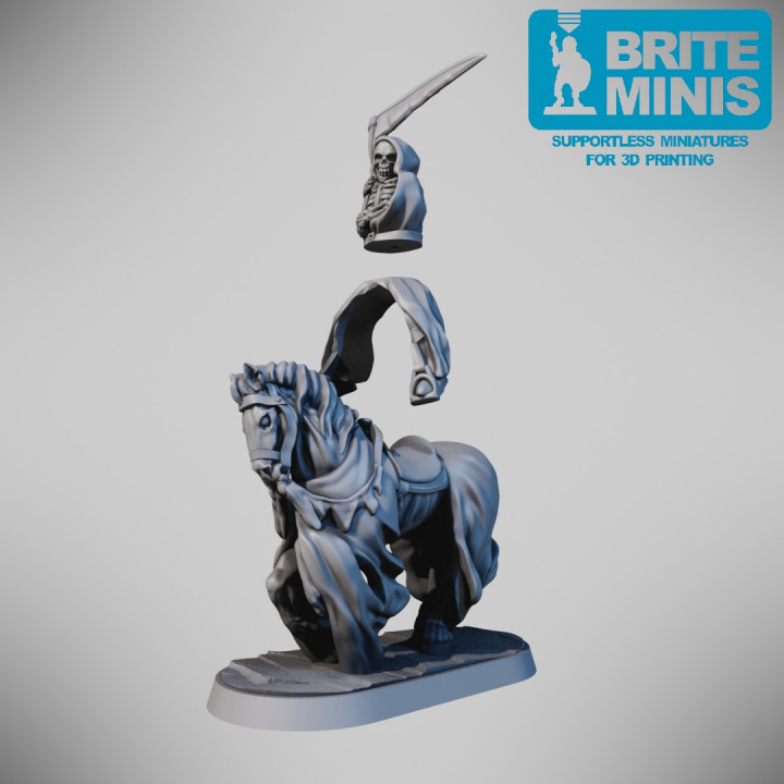 3D Printable Mounted Grim Reaper! Supportless & Easy to print - for FDM ...