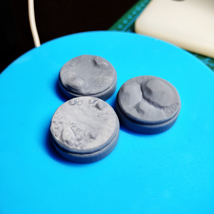 3D Printable Rock Bases by Eric Rubeck