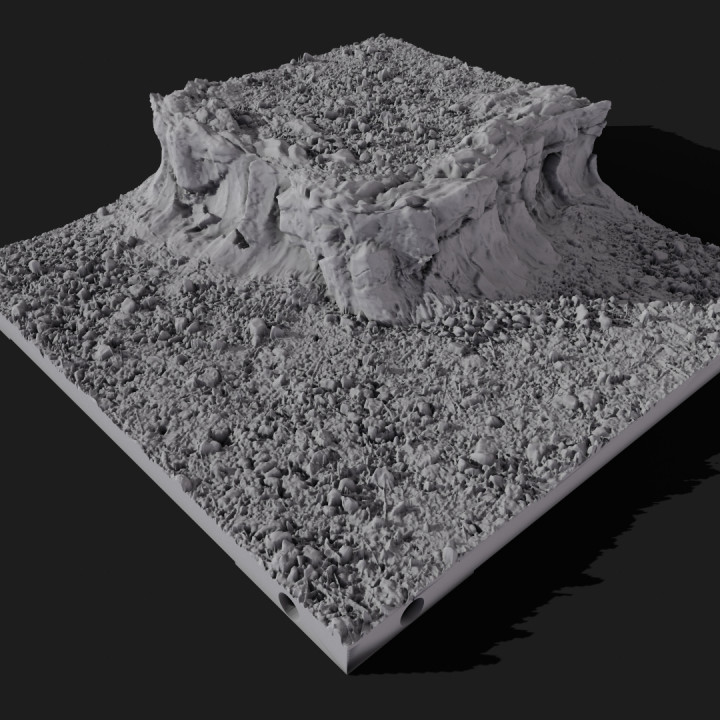 3D Printable 3D Printable Terrain Value Pack | 6" x 6" Tiles | STL ...