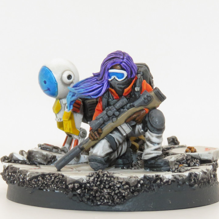 Impression 3D de Strife Series 01a - Cute Post-Apocalyptic Stalker Gir ...