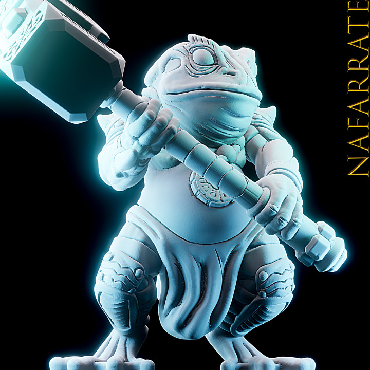 3D Printable Toad by Nafarrate Designs