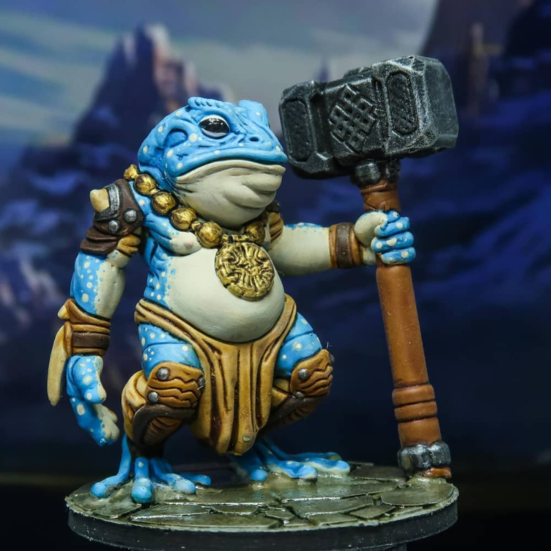 3D Printable Toad by Nafarrate Designs