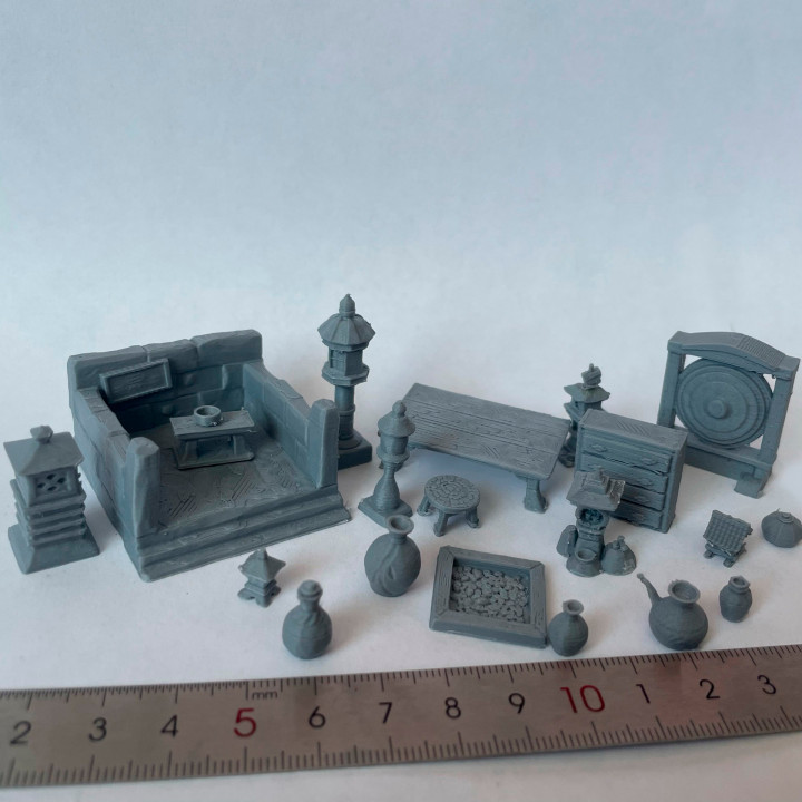 3D Printable Japanese props by Creator