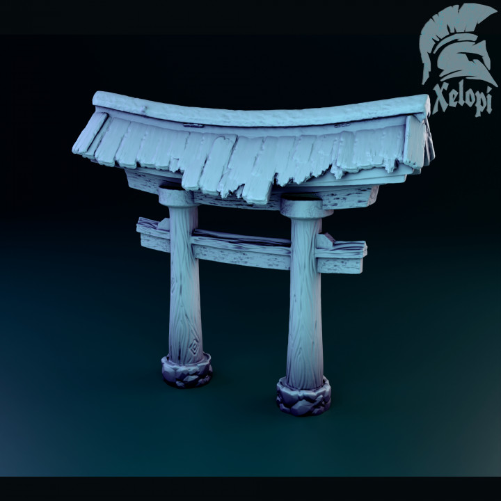 3D Printable Torii gate by Creator