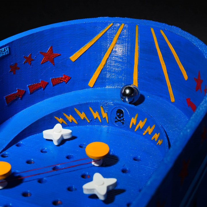 3D Printable 3D Pinball by Stlflix