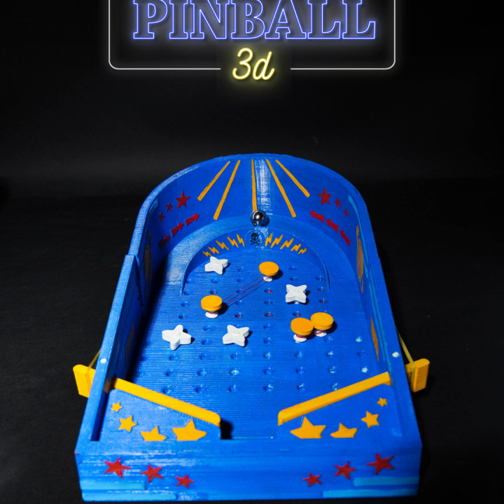 3D Printable 3D Pinball by Stlflix