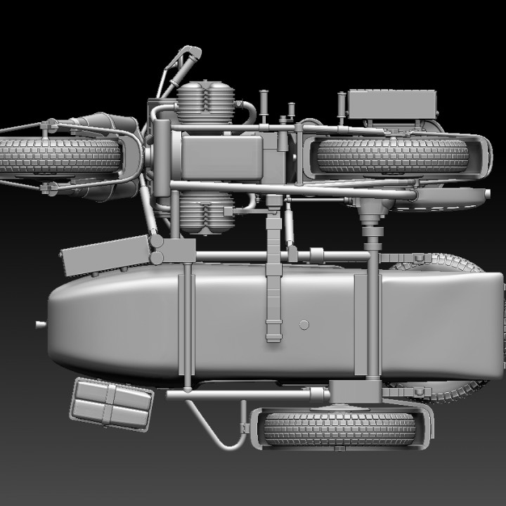 3D Printable moto r75 bmw by Dmitry Tishchenkov