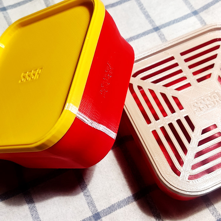 3D Printable Stackable Box by MING