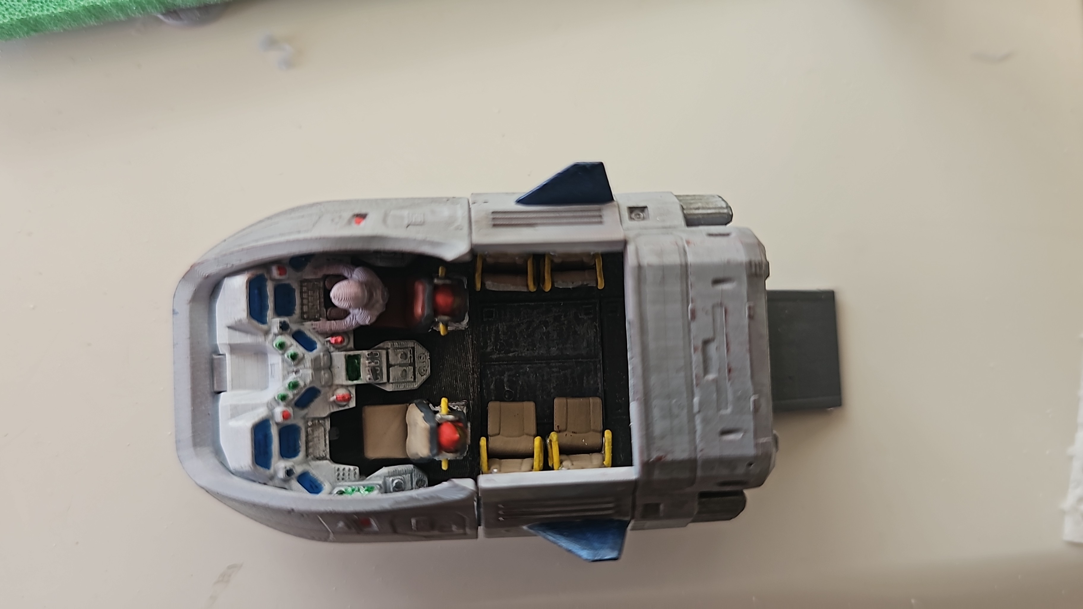 3D Printable Outback PS-7E Shuttle Pod "Extended" Variant by 2nd Dynasty