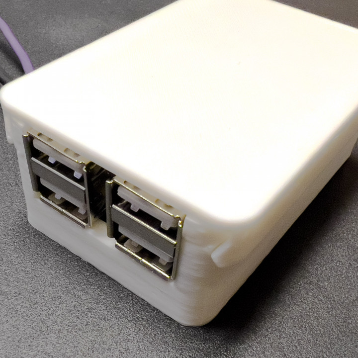 3D Printable Case for ADUM3160 USB isolator with embeded 4 port HUB by ...