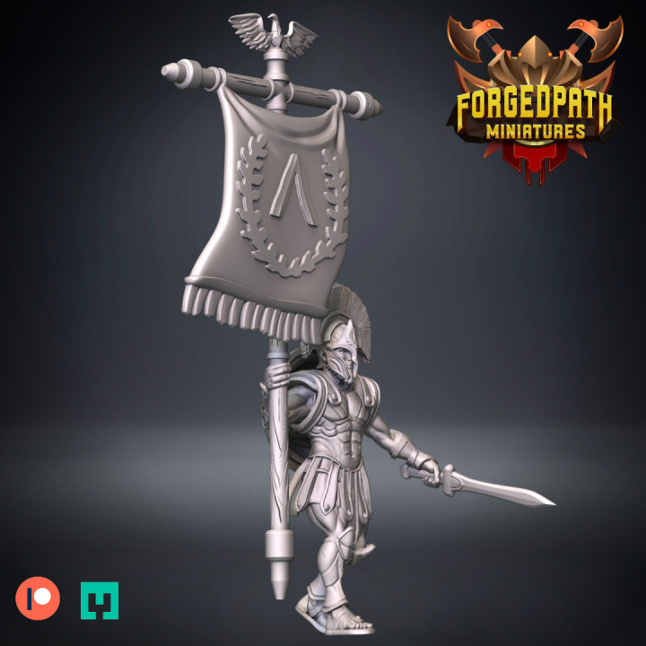 3D Printable Spartan Warriors - Modular by Forged Path Miniatures