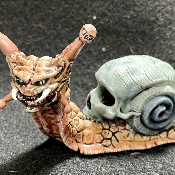 3D Printable Snail - Death Snail by Harry's 3d Sculpting