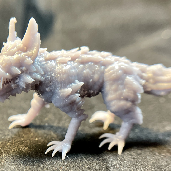 3D Printable Corrupted Wolf by Harry's 3d Sculpting