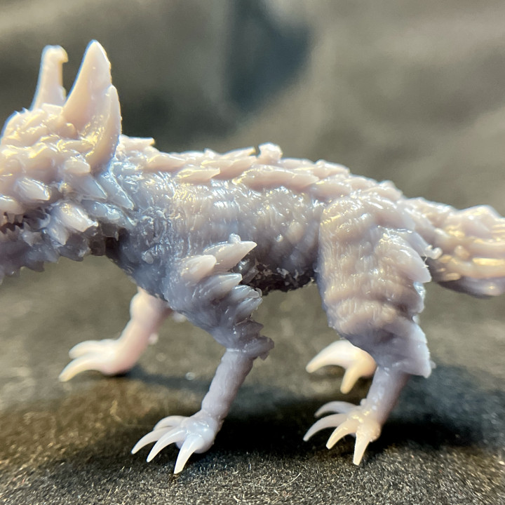 3D Printable Corrupted Wolf by Harry's 3d Sculpting