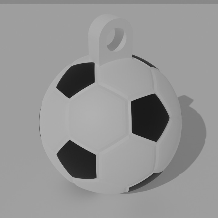 3D Printable Football keychain by Daniel Goshiy