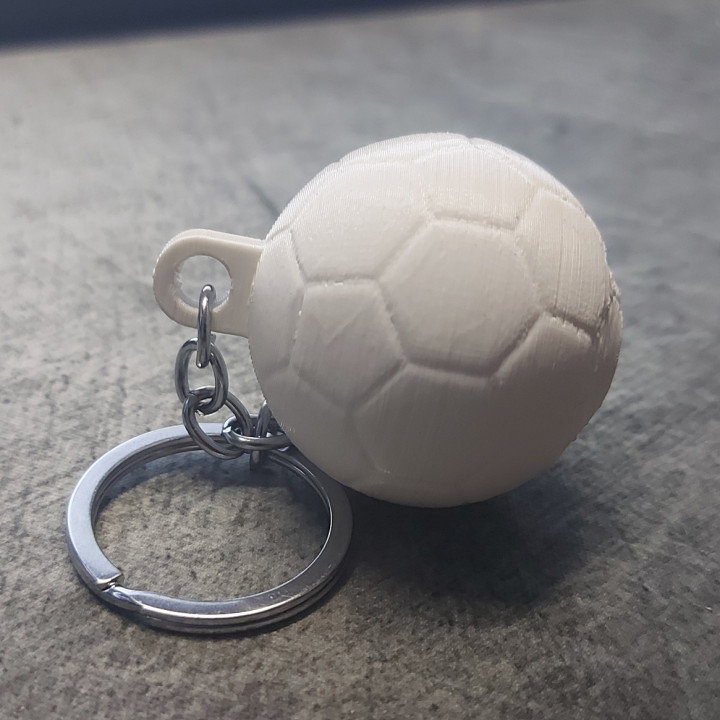 3D Printable Football keychain by Daniel Goshiy